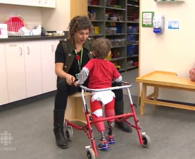 Toddler Amputee Turned Into Storybook SuperHero – Faithwire