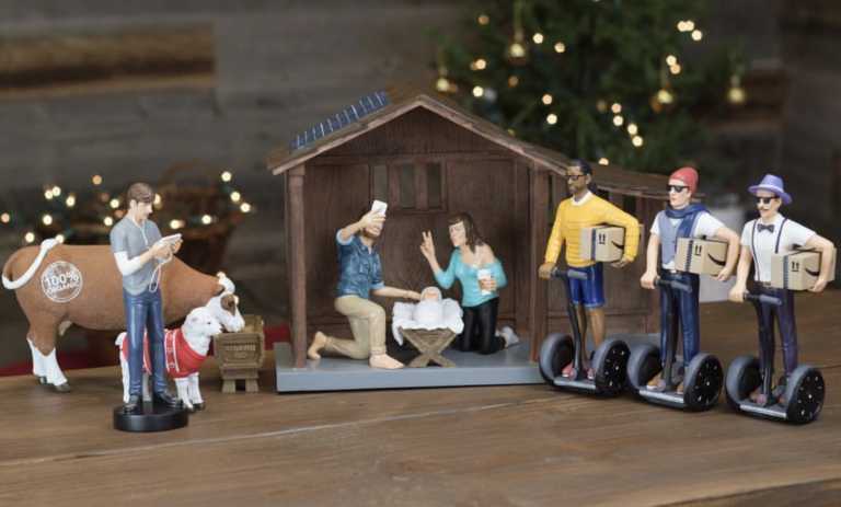 Hilarious or Sacrilegious? This ‘Hipster Nativity’ Scene is Causing ...