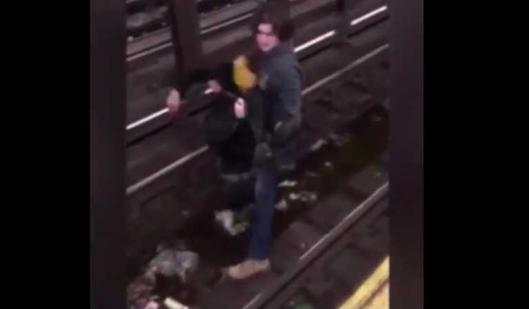 ‘It Was Very Scary’: Heart-Pumping Video Shows Brave Subway Hero ...
