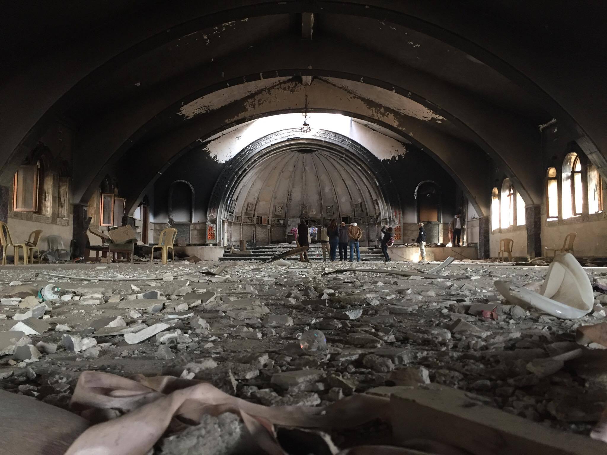 Despite Liberation in October, the Iraqi Christian City of Qaraqosh ...