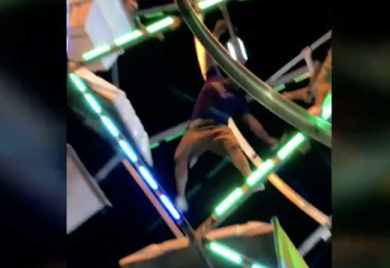 ‘I Don’t Want to Die!’: Terrifying Moment Hero Carnival Worker Falls ...