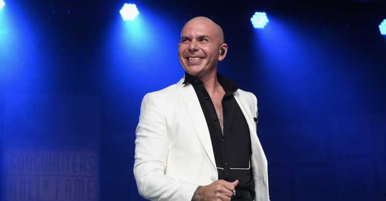 Rapper Pitbull Sends His Private Jet to Rescue Cancer Patients Trapped ...