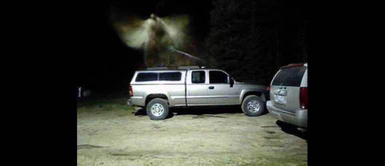 Michigan Pastor Insists the Figure Photographed Hovering Over His Truck ...