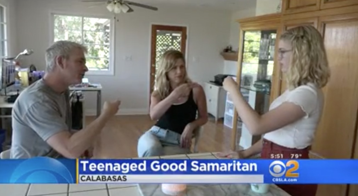 PHOTO: Teen’s Christ-Like Act of Kindness for Blind and Deaf Man on ...