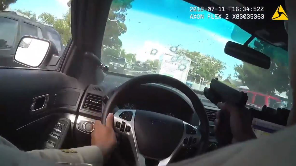 Incredible Footage Shows Heroic Cops Shoot Through Own Windshield ...