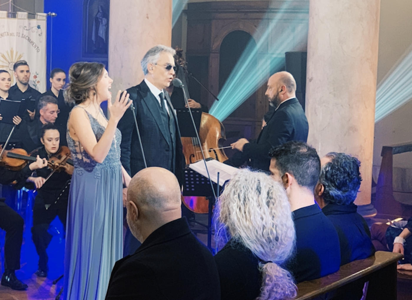 Christian Singer Francesca Battistelli Sings with Music Icon Andrea ...