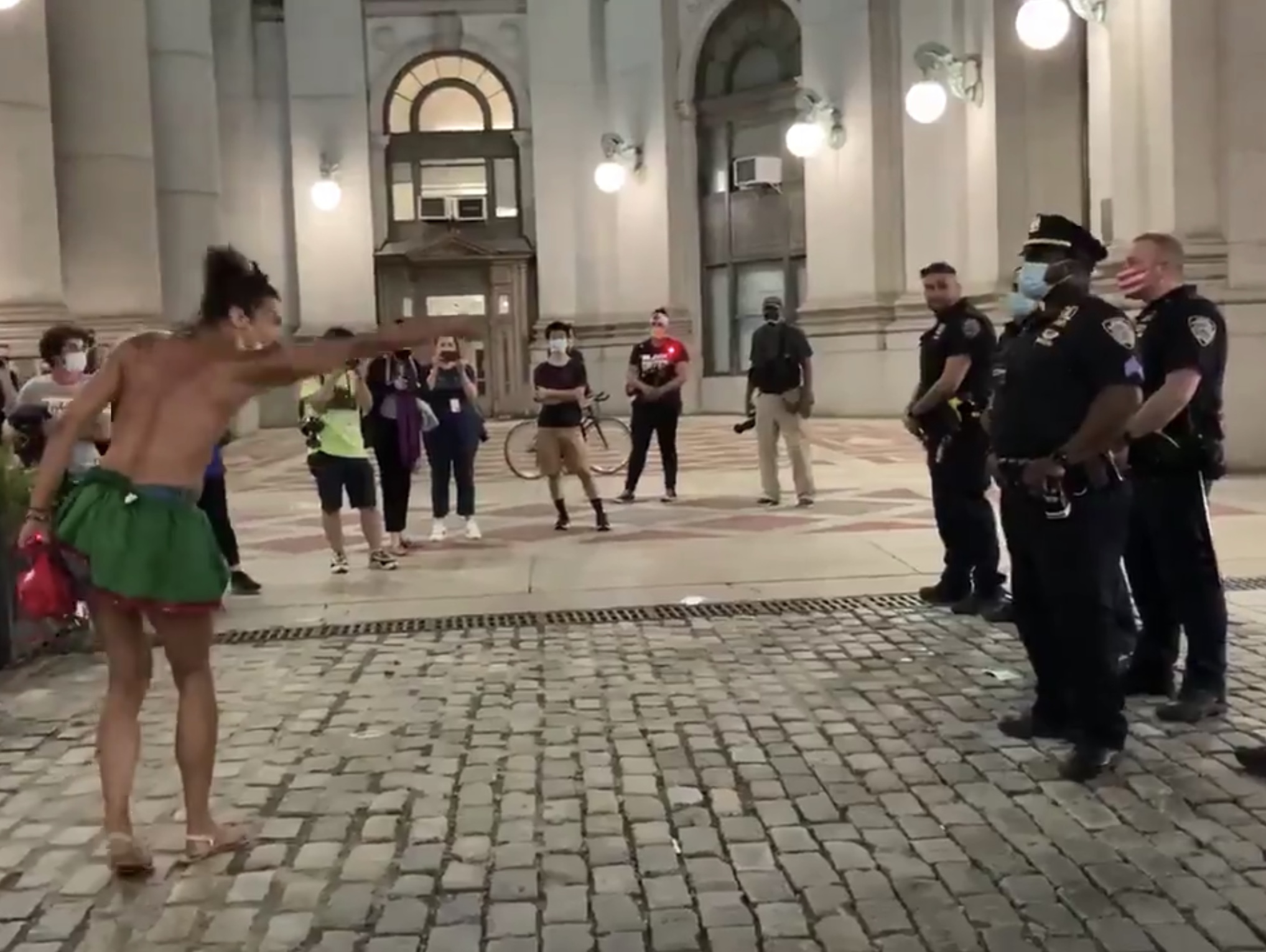 Angry Protester Ridicules ‘Black Judas’ Police Officer: ‘You Should ...