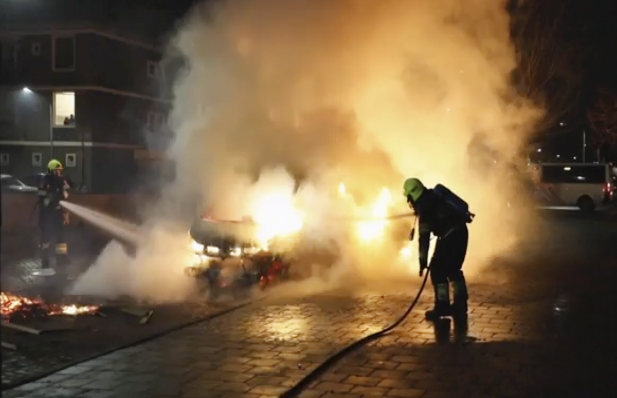 Riots Break Out in Netherlands as Government Implements First Curfew ...