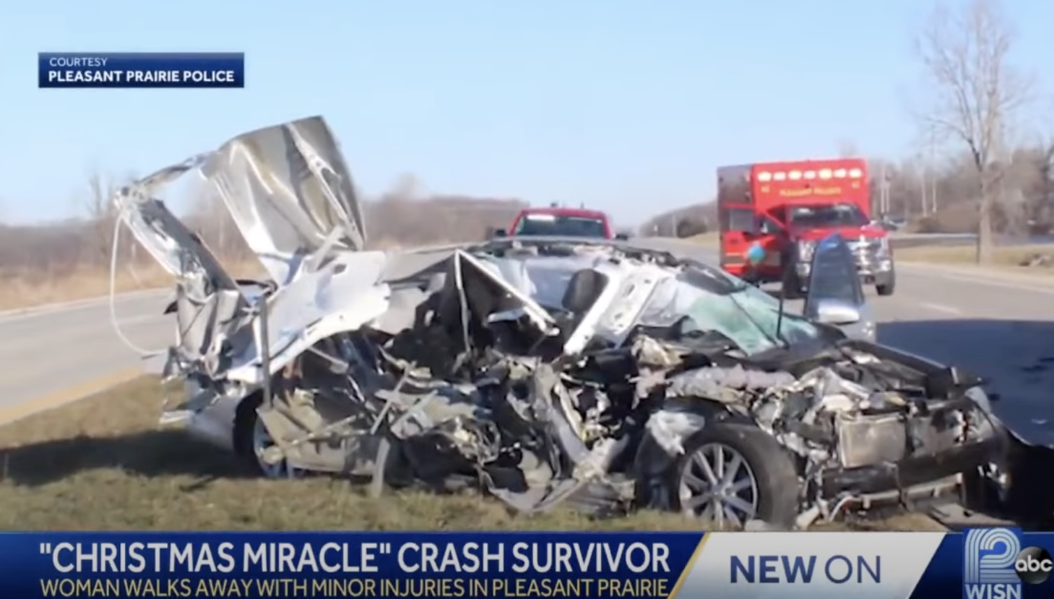 ‘She Is a Walking Miracle’: Shocked Witness Stunned Driver Survived ...