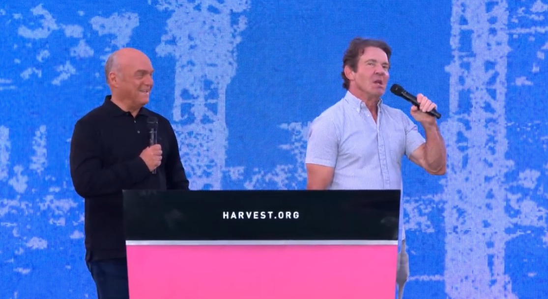 ‘I’m a Christian’: Actor Dennis Quaid Joins Greg Laurie to Make ...